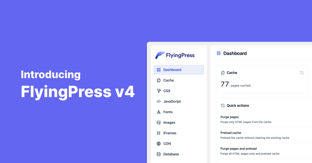 The Rebirth of FlyingPress: Introducing v4 – FlyingPress